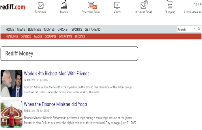 rediff money gainers rediff money com rediff money portfolio
